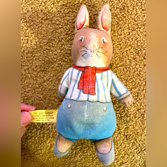 Toy Works | Toys | Extremely Rare Rue Rabbit Bean Bag Plush 988 The Toy ...